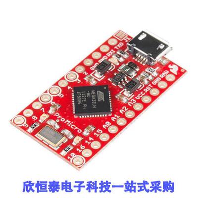 DEV-12587开发板 《 PRO MICRO ATMEGA32U4 3.3V/8MHZ    》