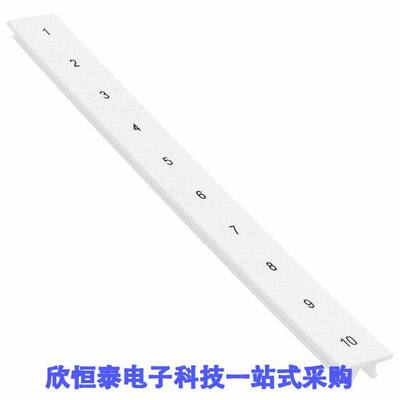 1053014:0091连接器 《 ZA【 STRIP 10-SECTION WHITE    》