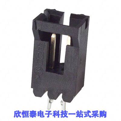 103670-1连接器 《 CONN HEADER VERT 2POS 2.54MM    》