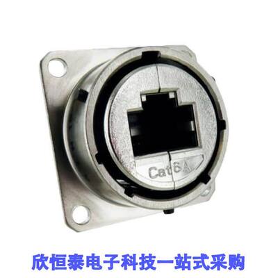 RJF6A7SA1N连接器 《 RJ FIELD CAT6A JAM NUT RECEPTACL    》