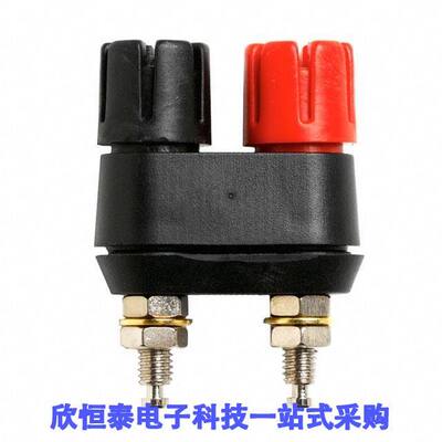6884连接器 《 CONN BIND POST DL FLUTD BLK/RED    》