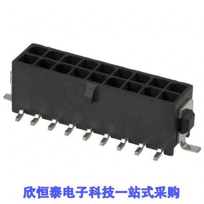 4-794636-8连接器 《 CONN HEADER SMD 18POS 3MM    》