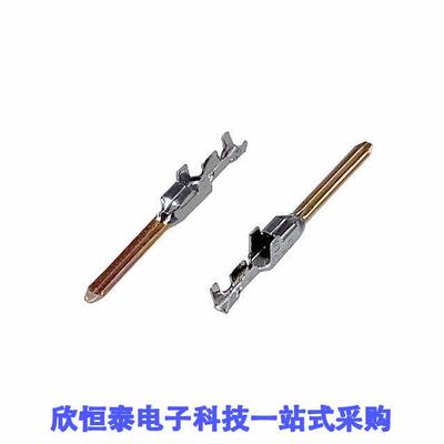 175284-2连接器 《 CONN TAB 24-28AWG CRIMP GOLD    》