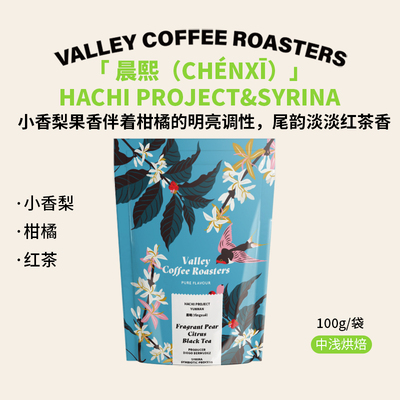 山谷咖啡|柑橘 红茶 hachi晨熙26产季云南赛琳娜中浅烘手冲咖啡豆
