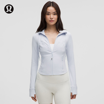 Define 女士短款连帽夹克 *Nulu™ 芯吸丨lululemon丨LW3IYVS
