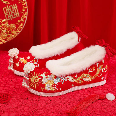 【箫韶】凤凰婚鞋古风汉服鞋子女