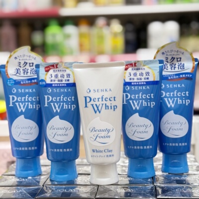 日本进口SENKA珊珂泡沫型洁面乳