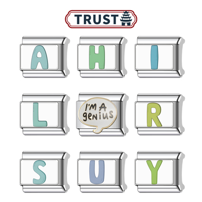 Trusta可爱风字母模块手链