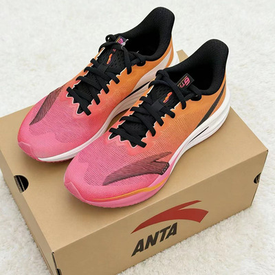 安踏马赫6代防滑耐磨运动跑鞋