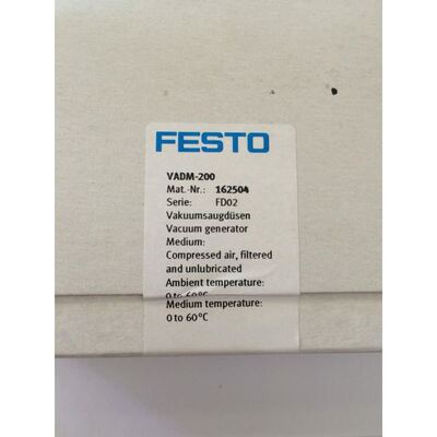 FESTO原装VADM-200 162504 拍下发货销售