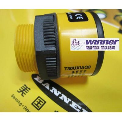 BANNER邦纳T30UXIAQ8超声波液位料位卷径测量传感器,模拟