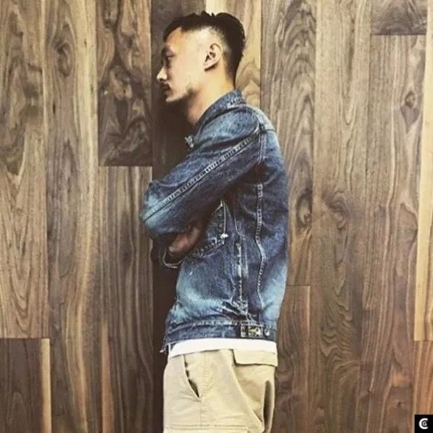 La MaxPa 101 visvim黄泥水洗潮牌修身牛仔外套夹克牛仔衣余文乐_虎窝淘