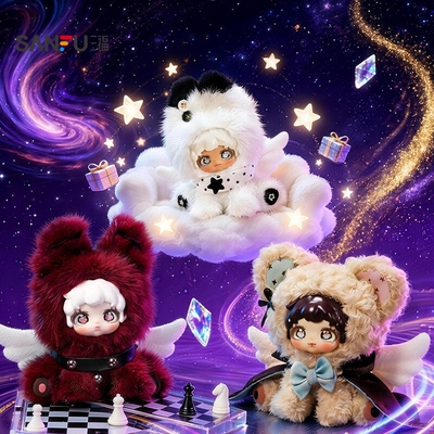 三福ETTA埃塔毛绒盲盒 趣味创意潮玩时尚动漫周边盲抽519878