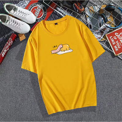 日本懒蛋蛋 蛋黄哥 蛋黄君gudetama2026年新款纯棉圆领T恤