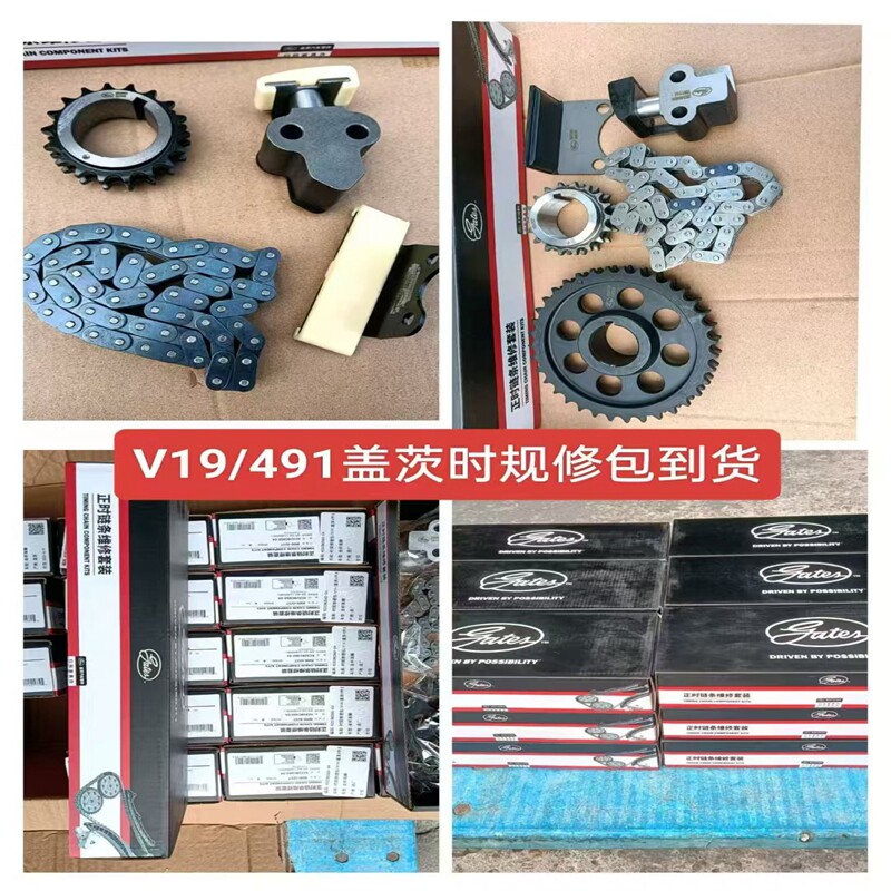 金杯海狮阁瑞斯金龙正时链条涨紧器导轨V19V204G19时规修理包套装