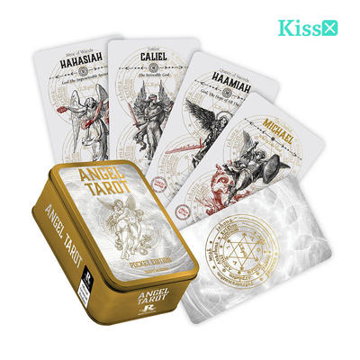 【现货】进口正版 天使塔罗牌铁盒版 Angel Tarot Pocket Tin