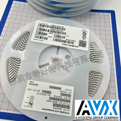 AVX 贴片电容 18121A102FAT4A 1812 1000PF 100V NPO ±1%