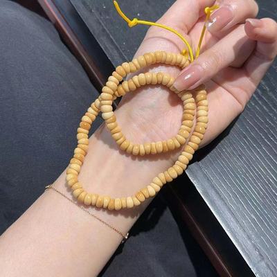 龙脊菩提蒜瓣大肠7毫米多圈文玩diy配件手串配饰品配珠串珠