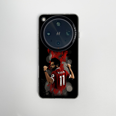 利物浦萨拉赫11号适用于oppofindX9pro手机壳x8ultar新款X7磁吸X6彩银K13TURBO足球12X/s真我realme14/13/12