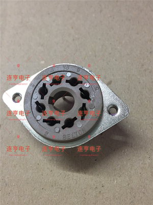 全新韩国BELTON 8脚电子管座  VT8-PTS-B   VT8-PTS  VT8