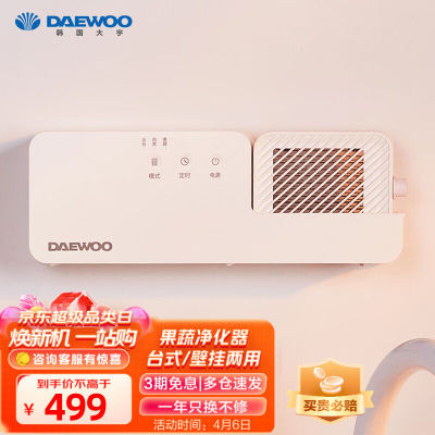 大宇（DAEWOO）果蔬清洗机家用壁挂式全自动洗菜机果蔬卫士清洗机