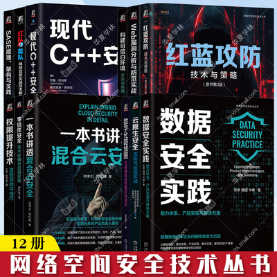 网络空间安全技术丛书12册