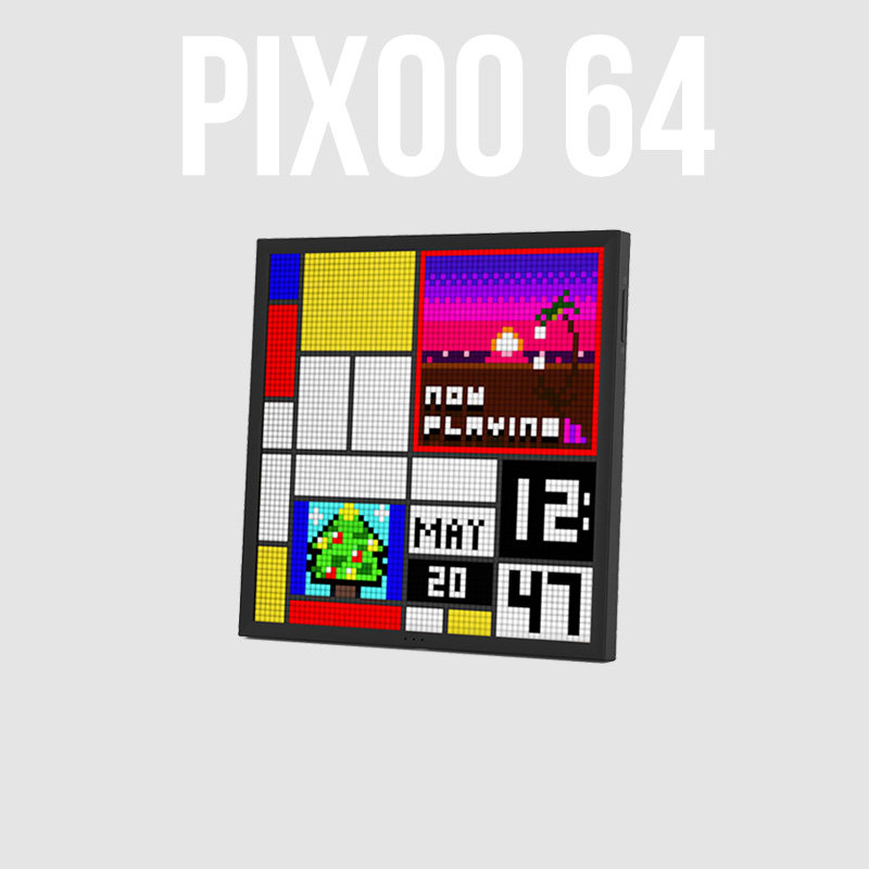 Divoom点音Pixoo 64像素屏相框任意屏无线游戏桌搭男女生日礼物