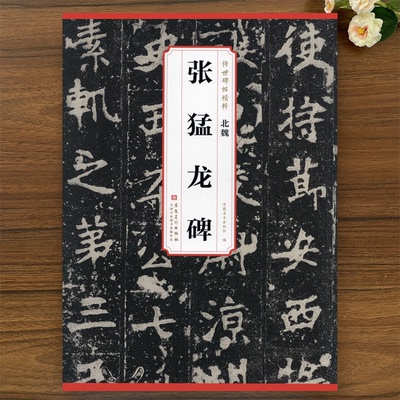 北魏张猛龙碑 传世碑帖精粹 简体旁注 全文原色原帖 魏碑楷书碑帖 成人学生毛笔字帖书法练习临摹技法书写练字帖 安徽美术 历代