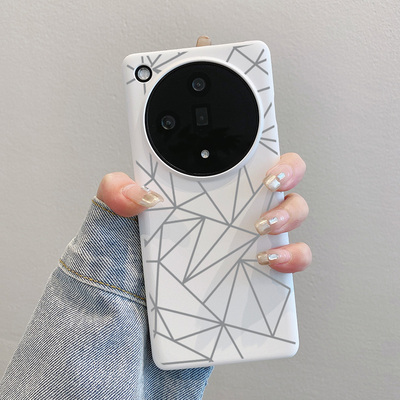 oppofindx7手机壳findx7ultra大孔镂空不包镜头半包硬壳findx6pro防摔保护套findx8男女reno11适用reno10pro+