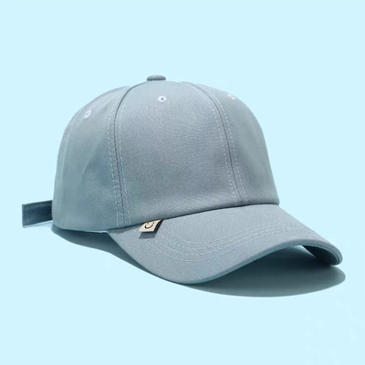 2026韩版笑脸布标情侣鸭舌帽子女夏季学生遮阳帽潮百搭棒球帽男