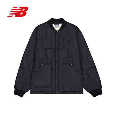 New Balance运动2026春男夹棉外套 MJ6176OX-BK