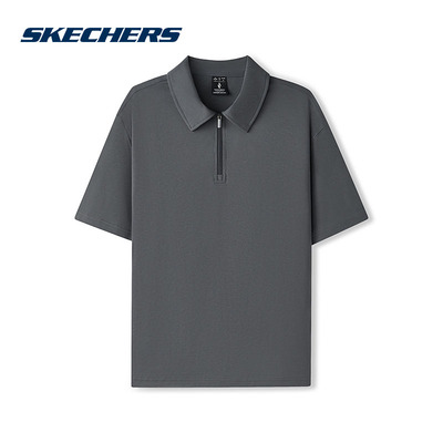 SKECHERS斯凯奇2026夏男短袖衫 L226M003-013P