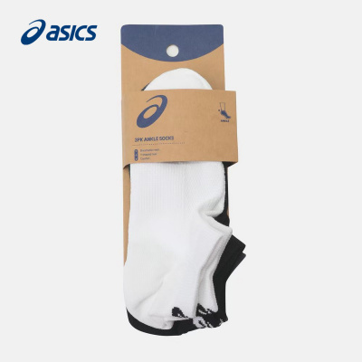 ASICS|（新款）2026F/W中性船袜（三对装） 3013B467-100