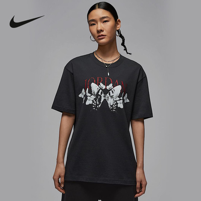 Nike耐克官方运动2025夏女短袖针织衫 IB7032-045