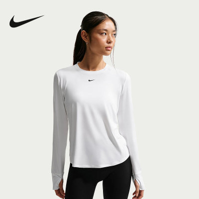 NIKE耐克ONE CLASSIC DRI-FIT女子经典款速干长袖上衣FN2802-0