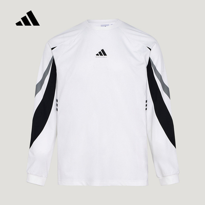 adidas阿迪达斯官方运动2026春男长袖T恤 IA8934