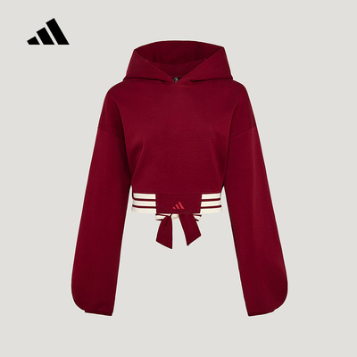 adidas阿迪达斯官方运动2026春女卫衣 KX4643