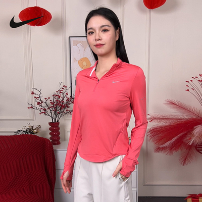 NIKE耐克运动2026春女长袖针织衫 HQ0500-897