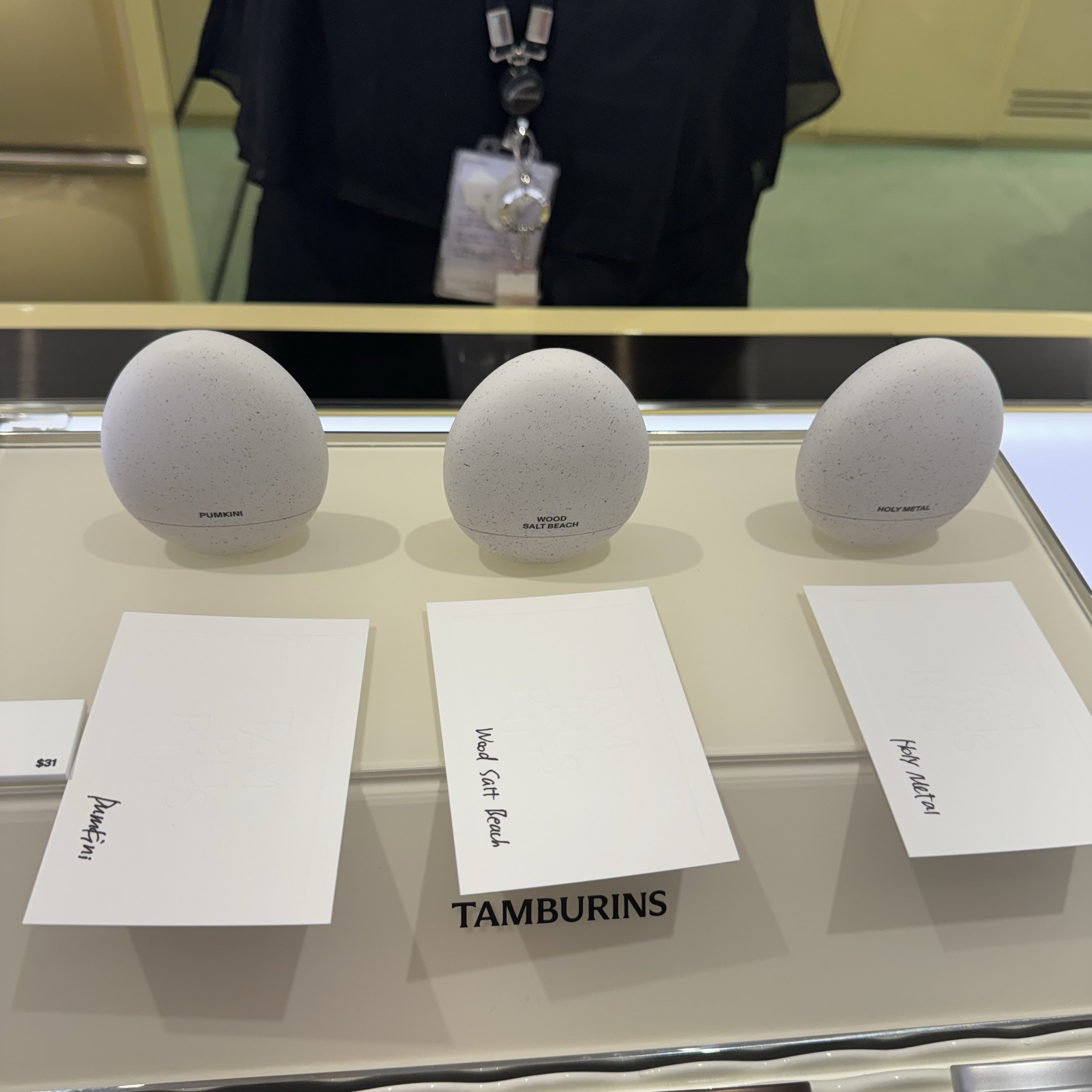 每周飞jennie同款韩国正品Tamburins蛋形香水Chamo渐变落日霞光