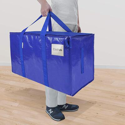 Moving bag， thickened woven bag， oversized mobile bag with