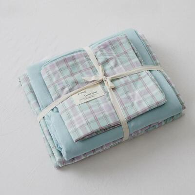 2024新款美系列四件套叠拍青柠格A23025