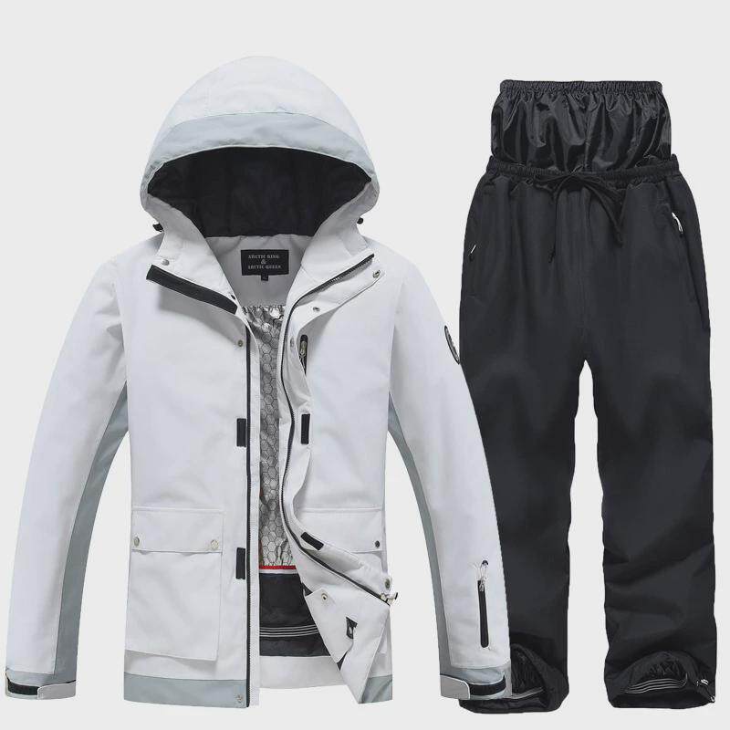 新款滑雪滑雪服男女套装情侣款冬季保暖加厚韩版单板衣裤双板