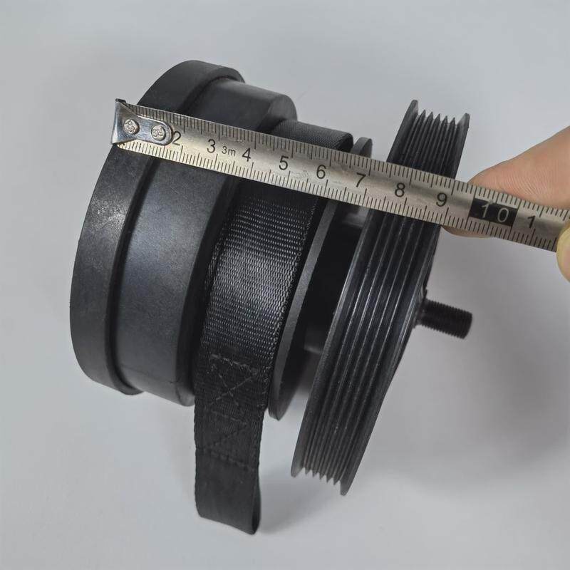 划船器阻力系统回拉器叠簧组磁控划船机织带回弹系统健身器材