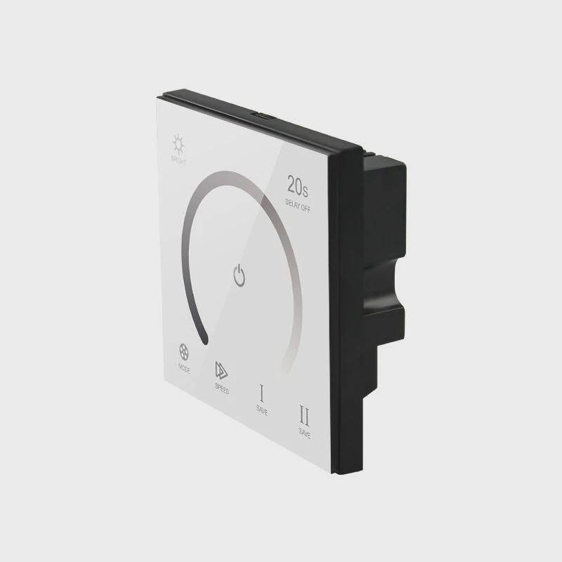 86墙体调光器触摸rgbw面板控制器led灯带灯条灯箱线性照明嵌入式