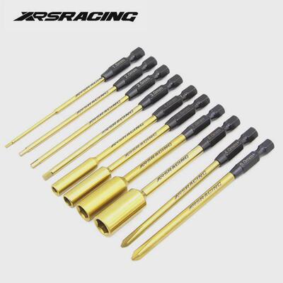 XRSRACING电动批头6.35MM工具RC扳手十字一字公制内六角套筒手柄