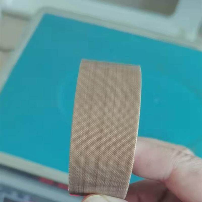 聚四氟乙烯胶带保护零件胶布用易脱膜热压封口ptfe高温黏贴牢