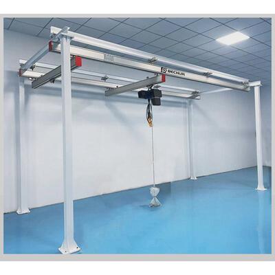 kbk轻型组合起重吊厂家室内悬挂0.5t组合起重机小型kbk柔性悬挂吊