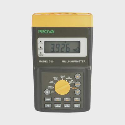 台湾泰仕prova-700/710电阻测试仪四线式量测法微电阻测量仪