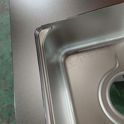 定制台面防刮花不锈钢板玫瑰金古铜银色喷砂抗指纹防刮花台面板