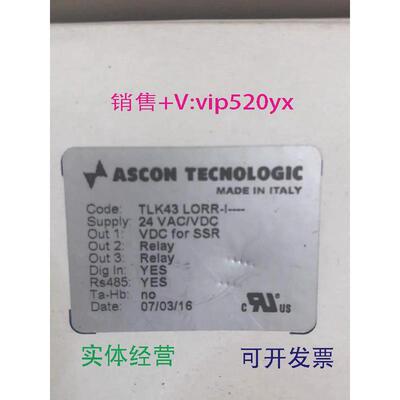 现货供应进口意大利温控器TLK43LORR-I工程余货仅一台.